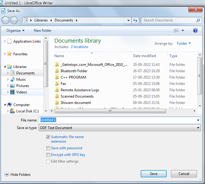 LibreOffice Writer (Word Processing) - Online Computer Study