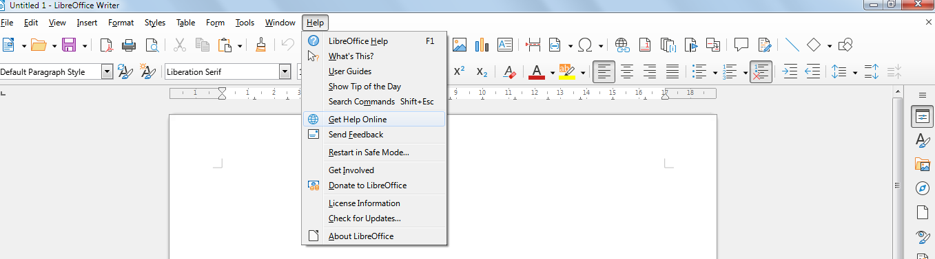 LibreOffice Writer (Word Processing) - Online Computer Study